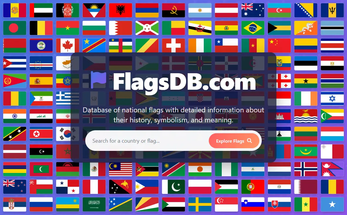 FlagsDB.com | 所有旗幟的資料庫